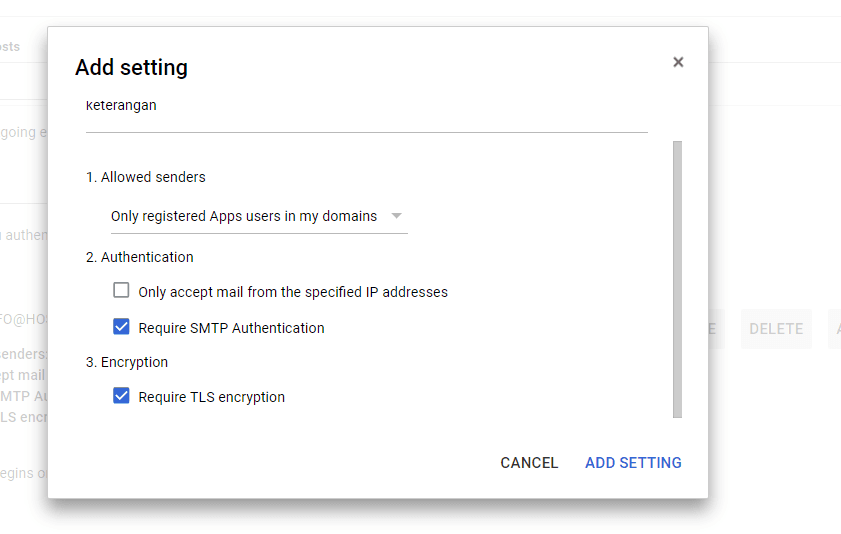 Cara Setting Google Apps SMTP – Hosterbyte Panduan