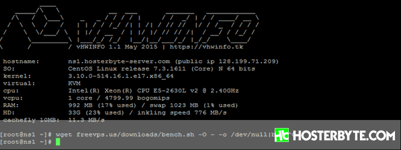 Cara cek spesifikasi VPS/Server dengan os Centos - Hosterbyte Panduan