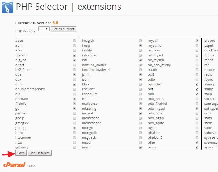 Cara Setting php.ini melalui cPanel 5 – Hosterbyte Panduan
